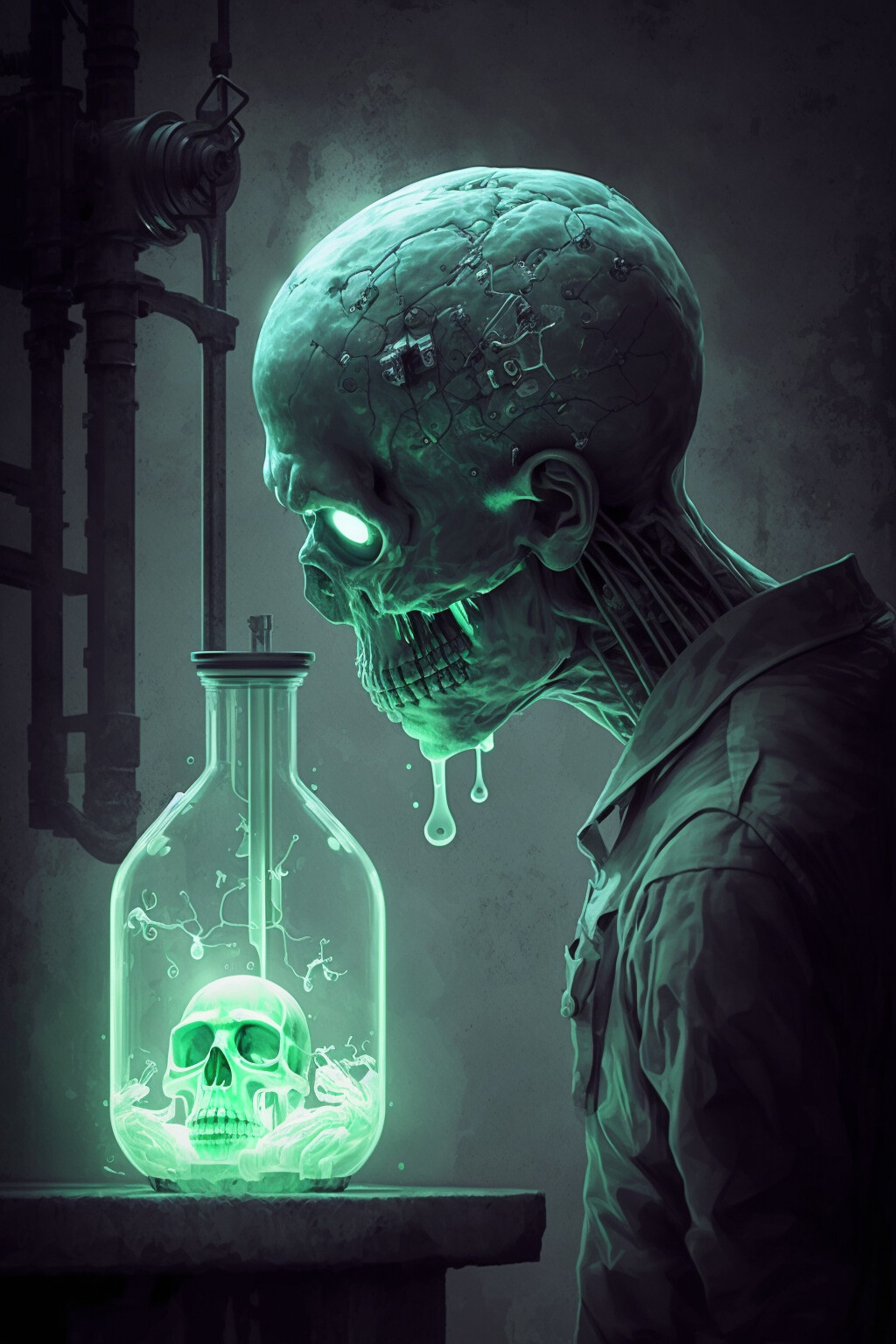 Surya Pandurangi's AI Art - Poisoned Mind