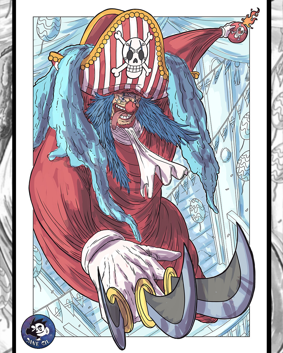 One Piece Shichibukai Buggy