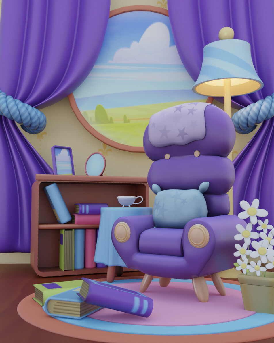 ArtStation - Reading Time