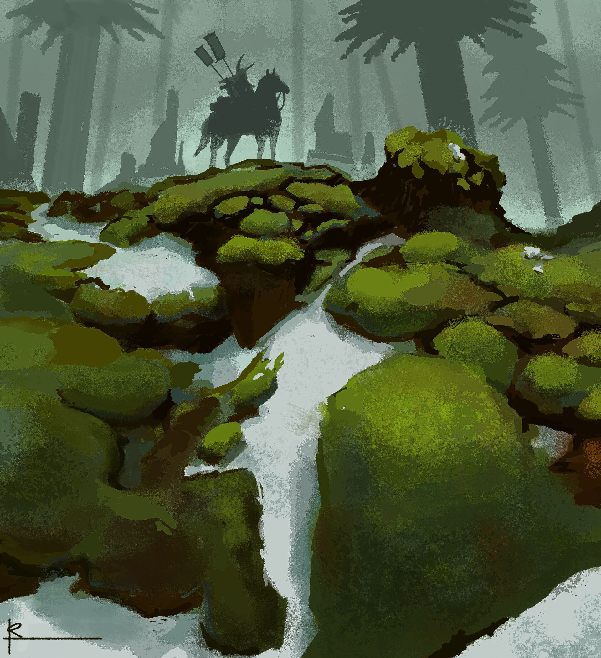 ArtStation - Lone Warrior