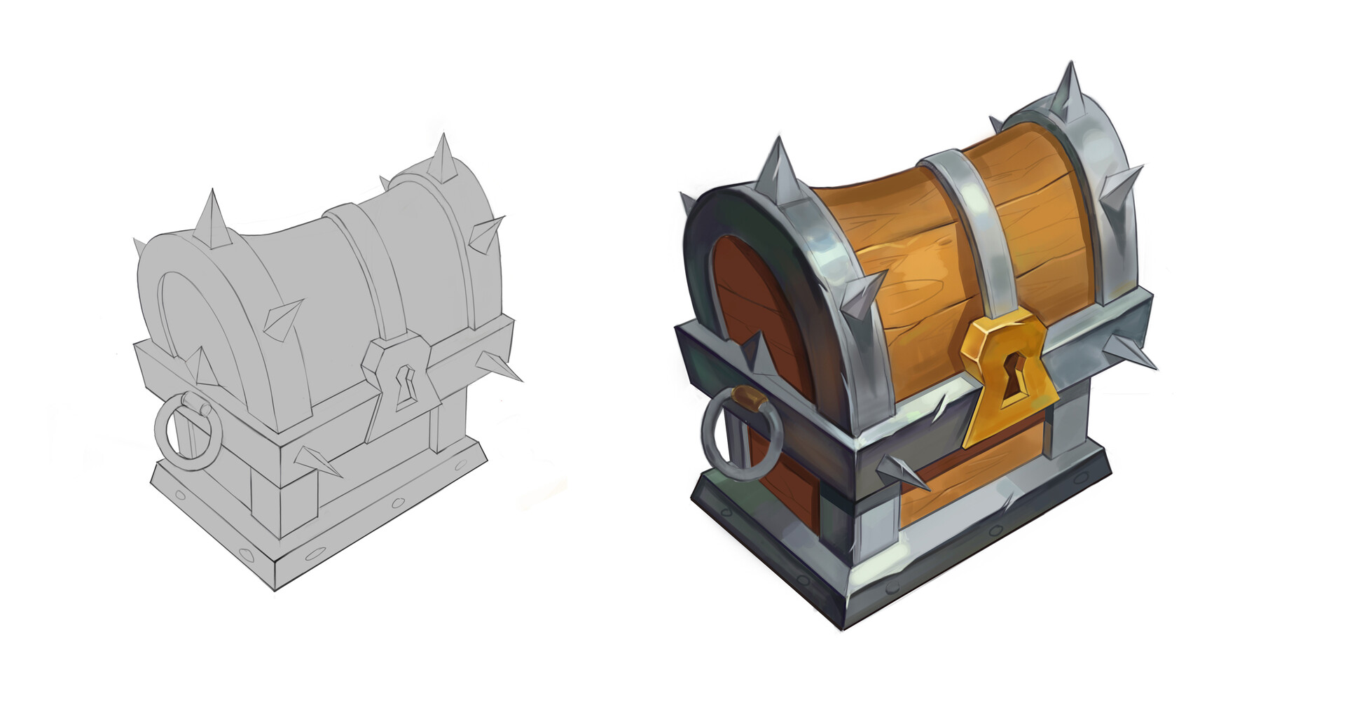 ArtStation - Chest study