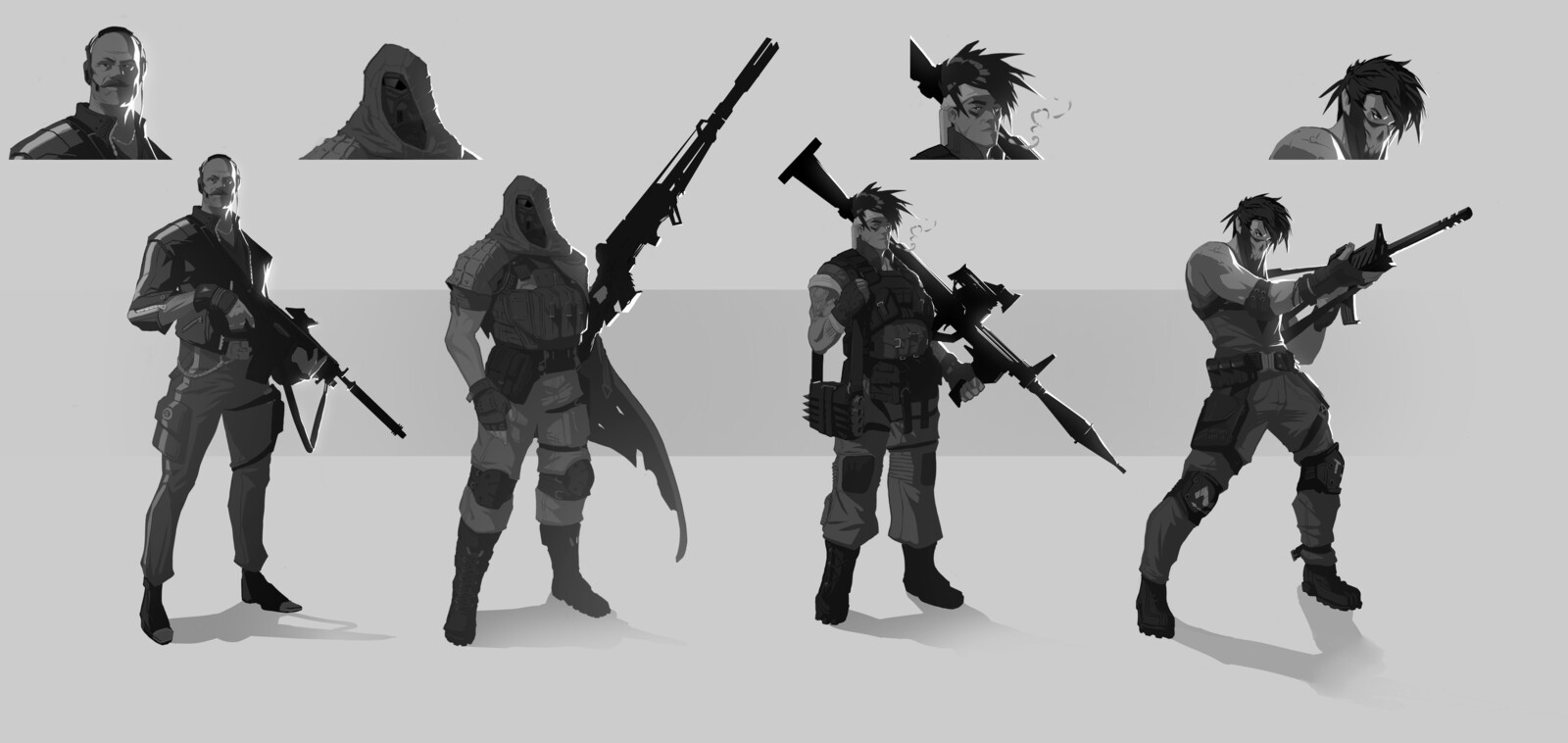 Larry "The Bravo" Ray - Just some soldiers ideation, this was personal ...