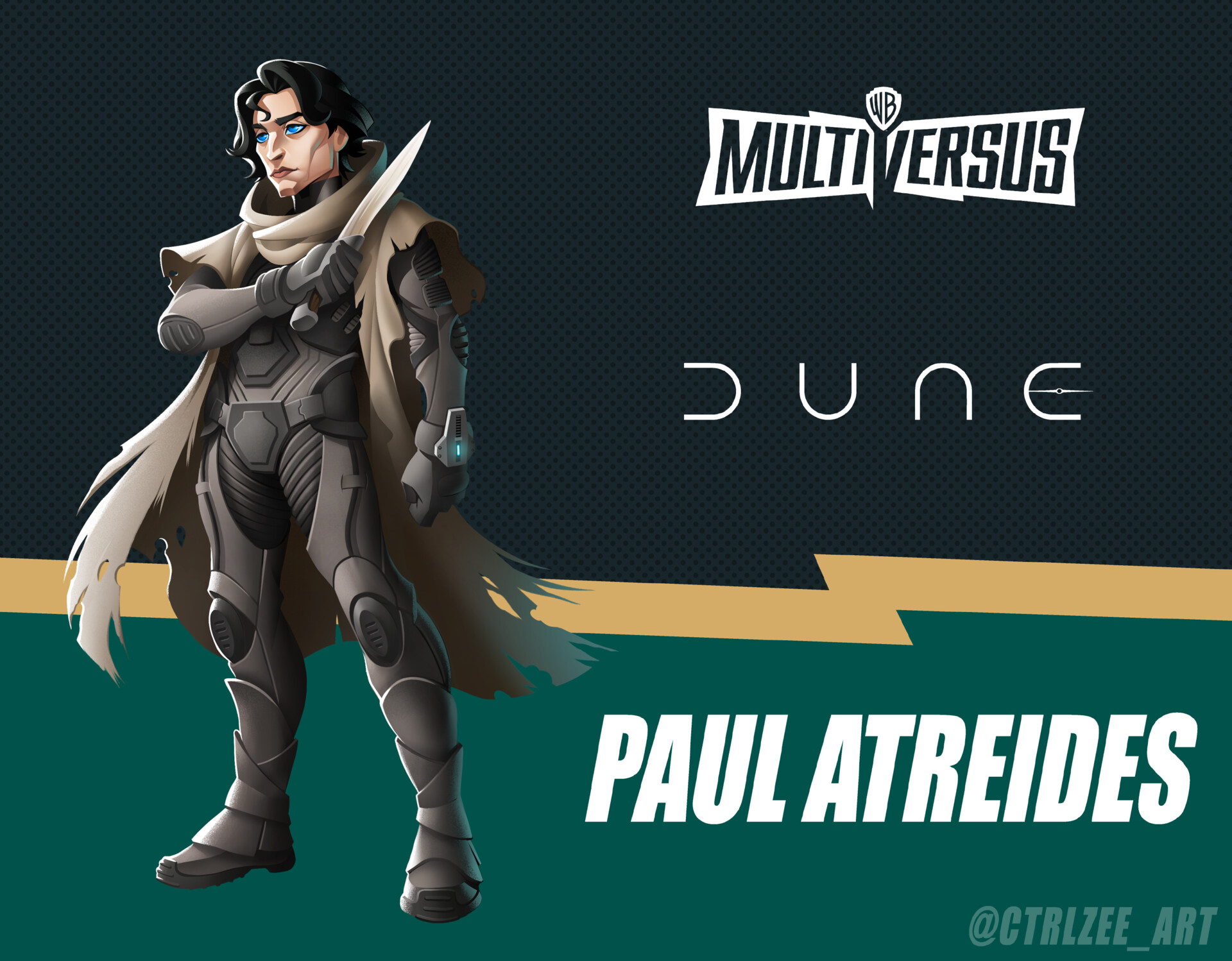 ArtStation - Paul Atreides Multiversus Concept