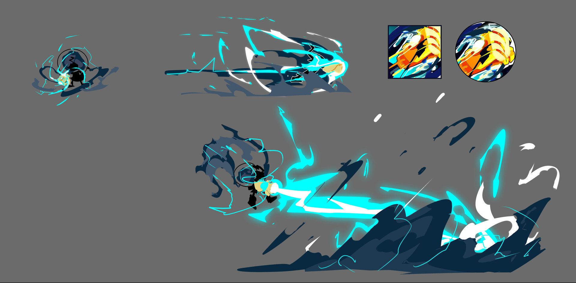 how to draw ice powers