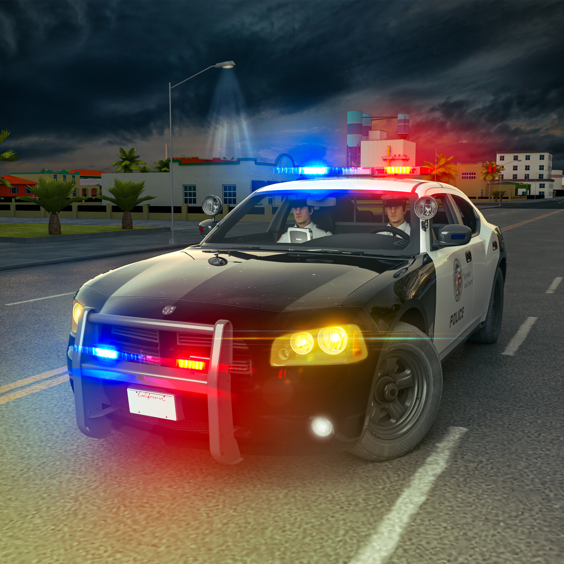 ArtStation - Police Car Simulator