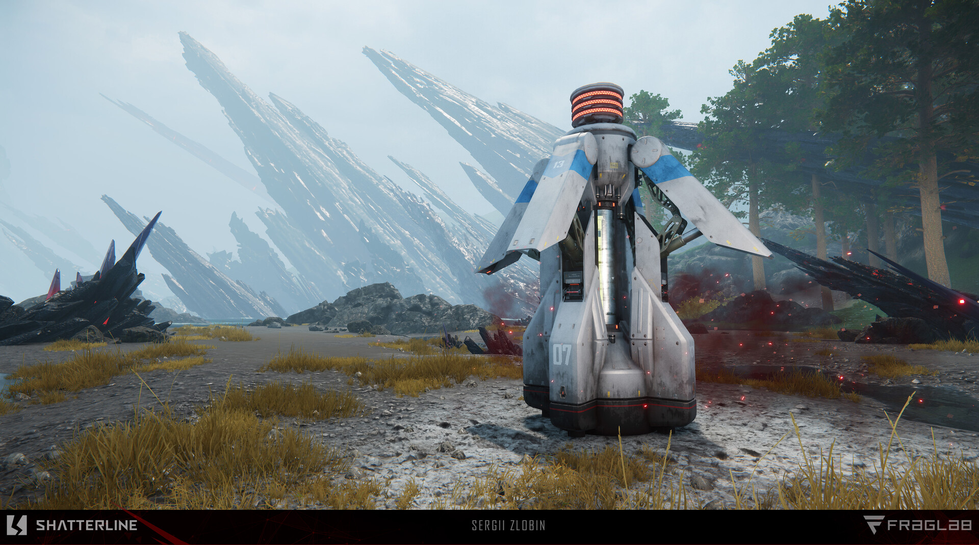 Sergii Zlobin - Shatterline - Soil Probe Device