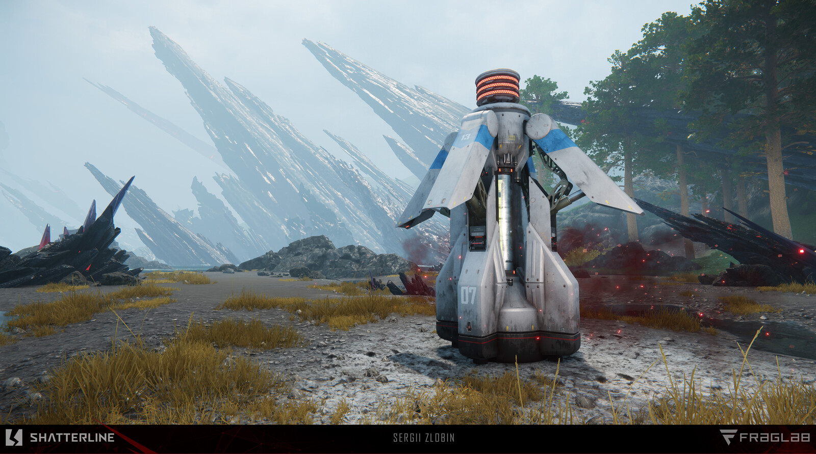 Sergii Zlobin - Shatterline - Soil Probe Device