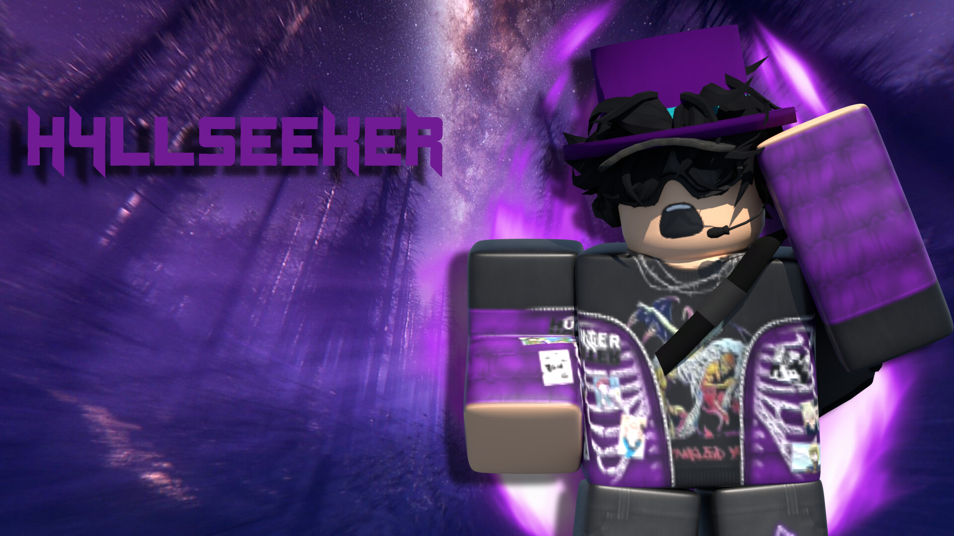 ArtStation - GFX with purple effects