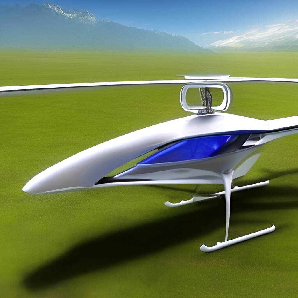 ArtStation - Futuristic helicopter