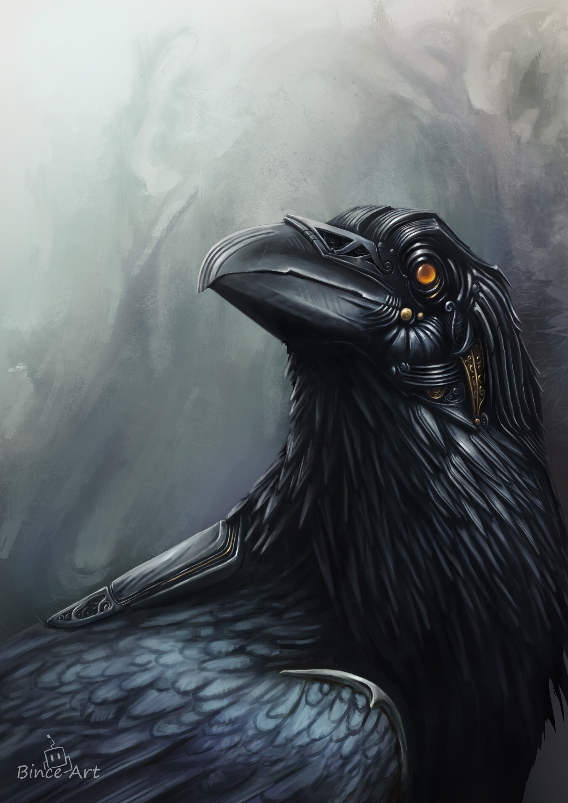 ArtStation - Corbeau / crow