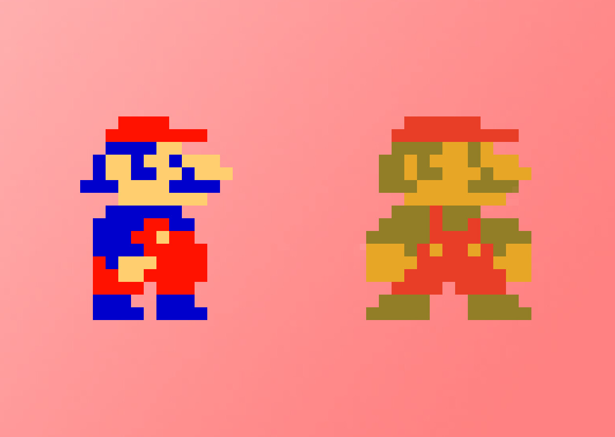 ArtStation - Mario Spritework: Pixel by Pixel