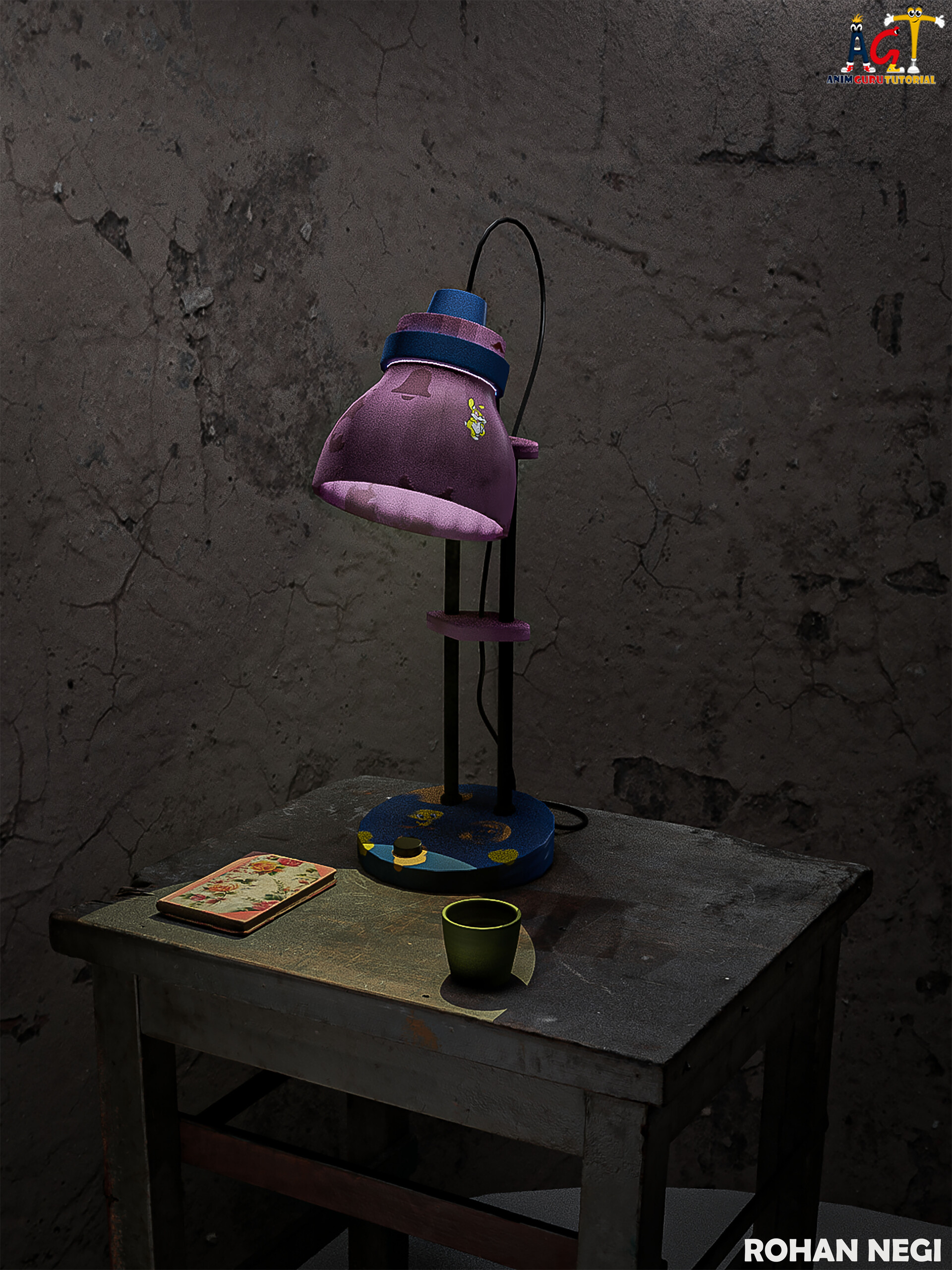 ArtStation - 3d model lighting