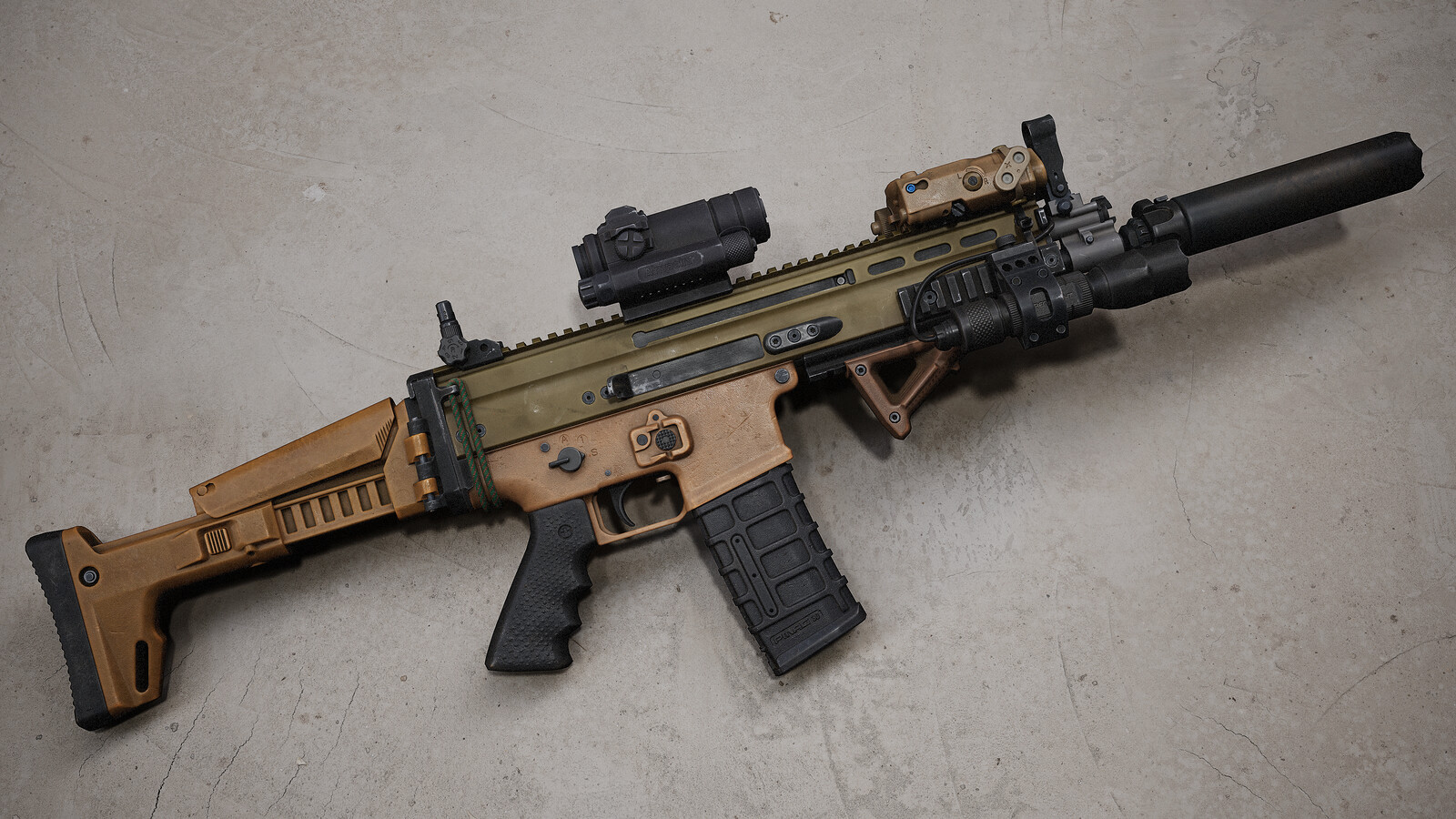 Nahum Alonso - SCAR-L (FN MK 16)