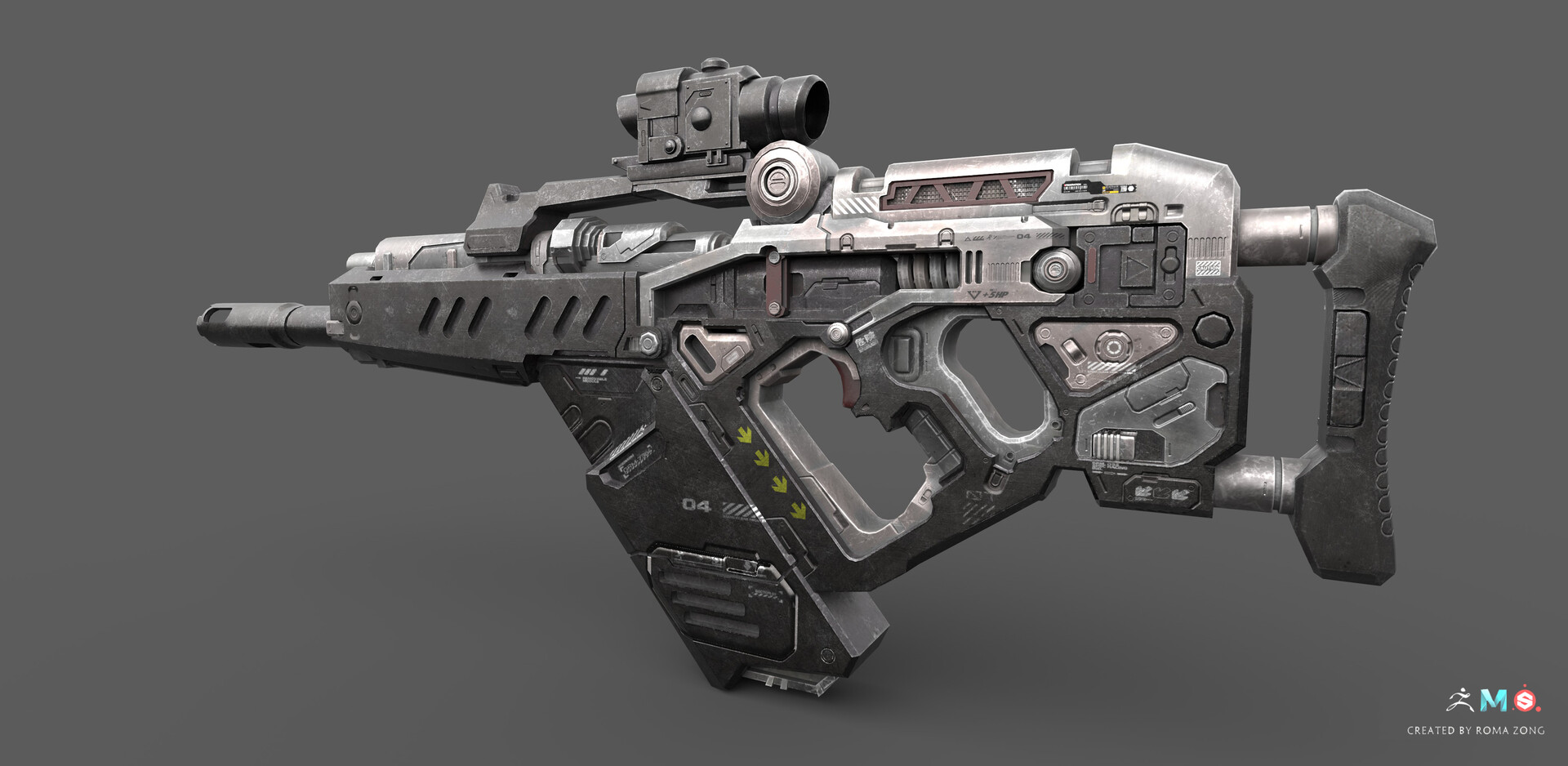 ArtStation - SCi FI GUN #3