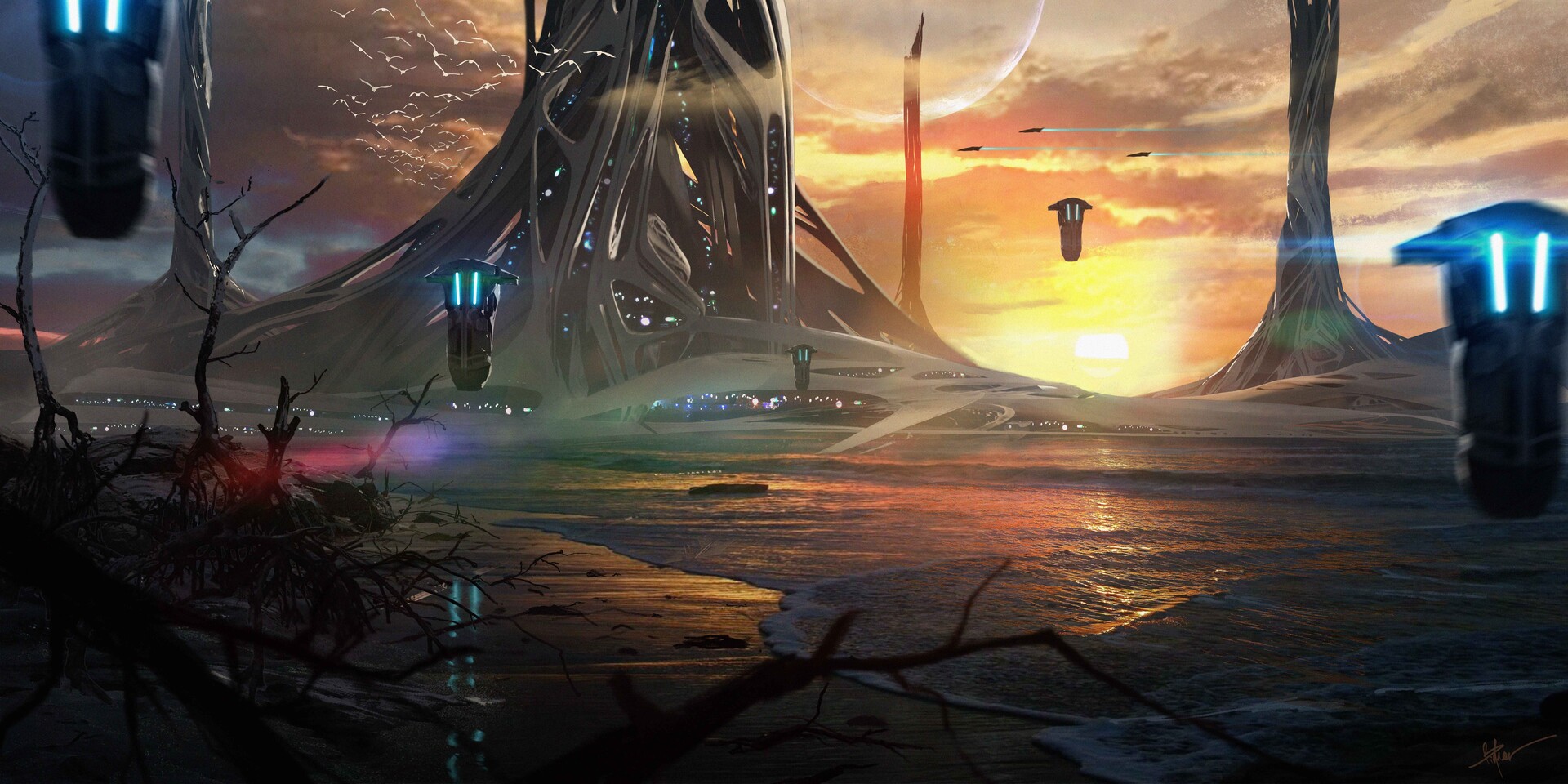 ArtStation - Proxima Centauri Headquarters