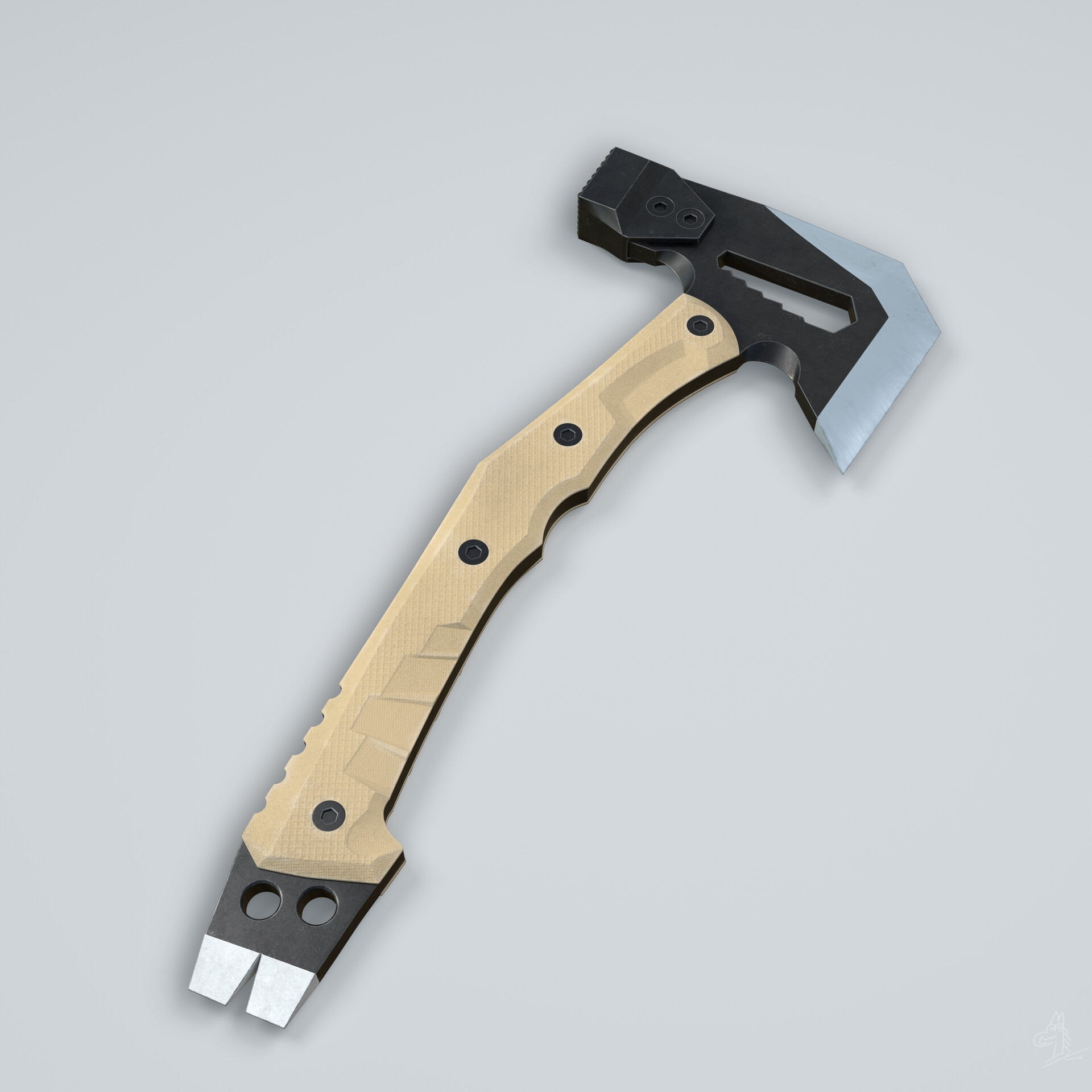 ArtStation - Tactical ax