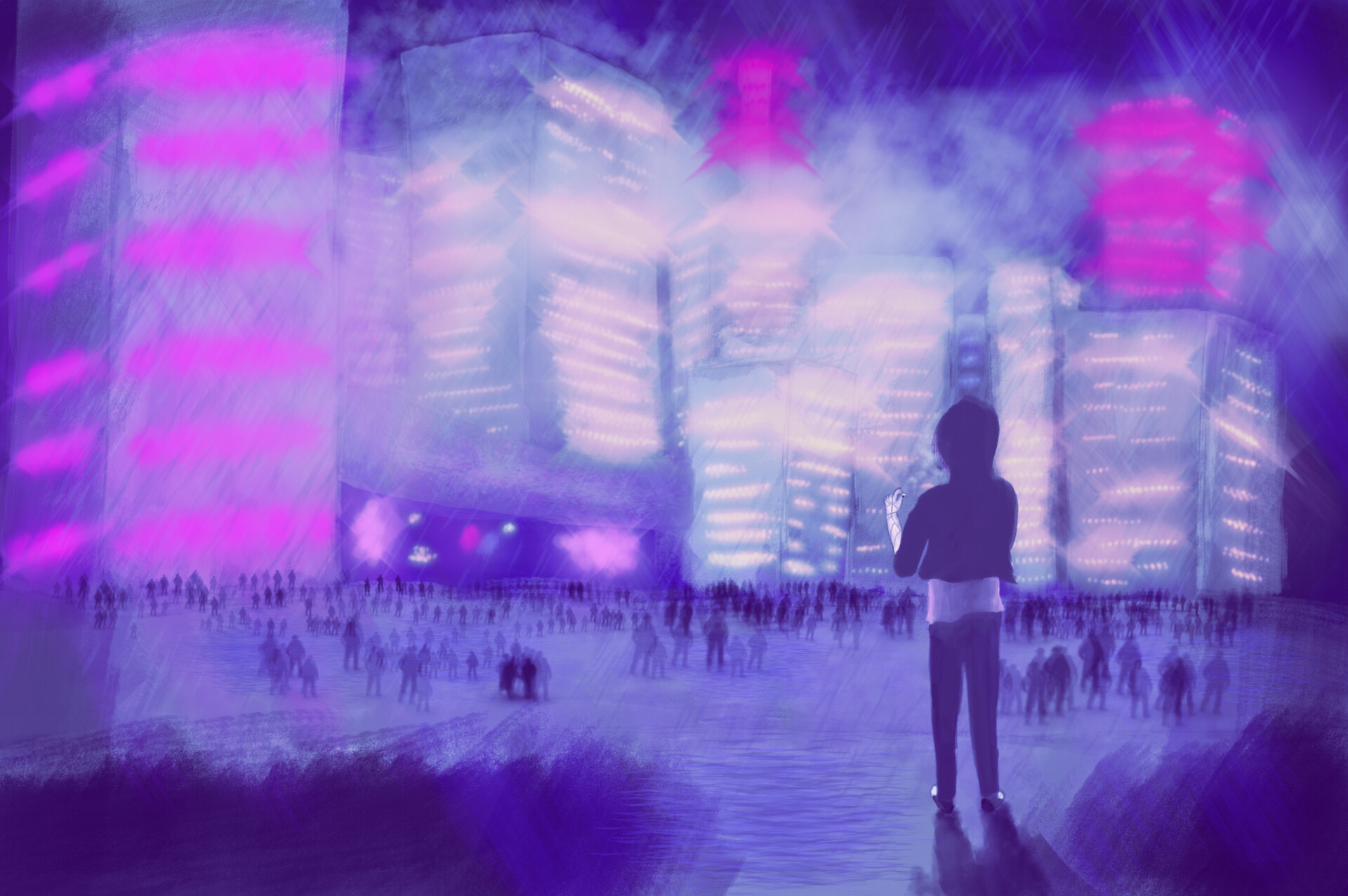 ArtStation - Cyberpunk Themed Concept Art