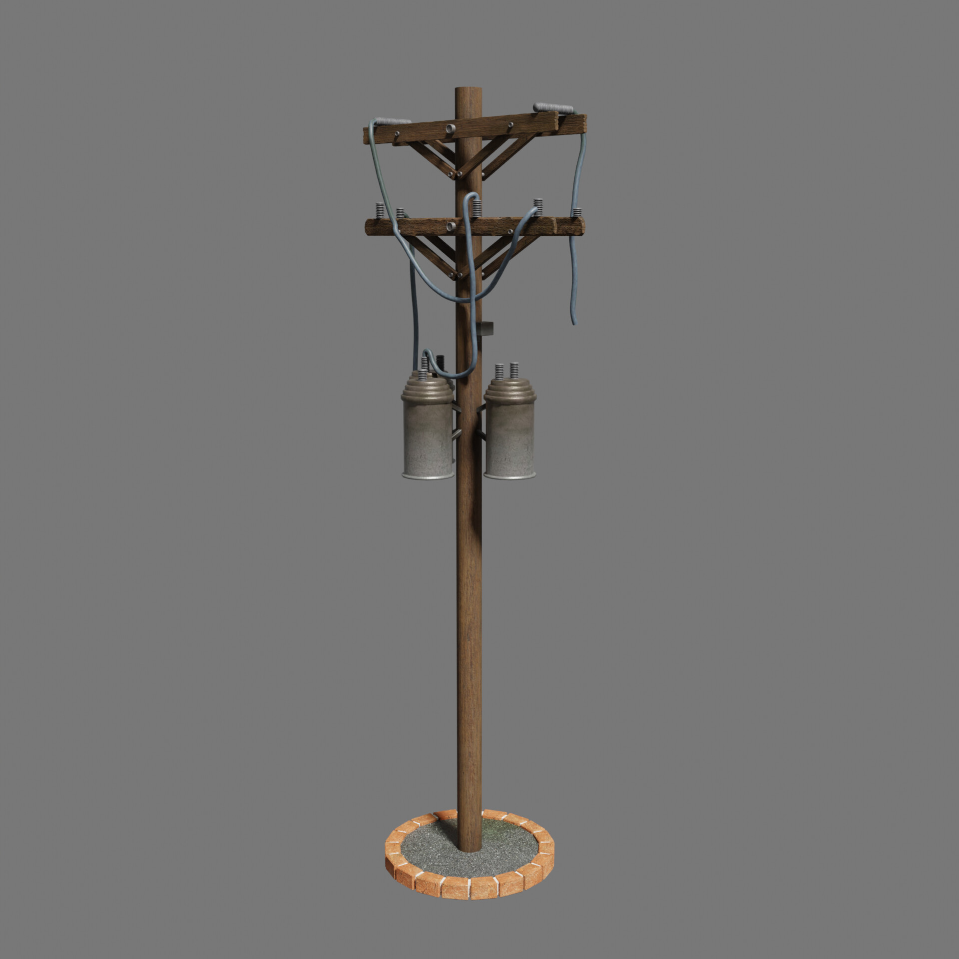 ArtStation - Telegraph Pole Asset
