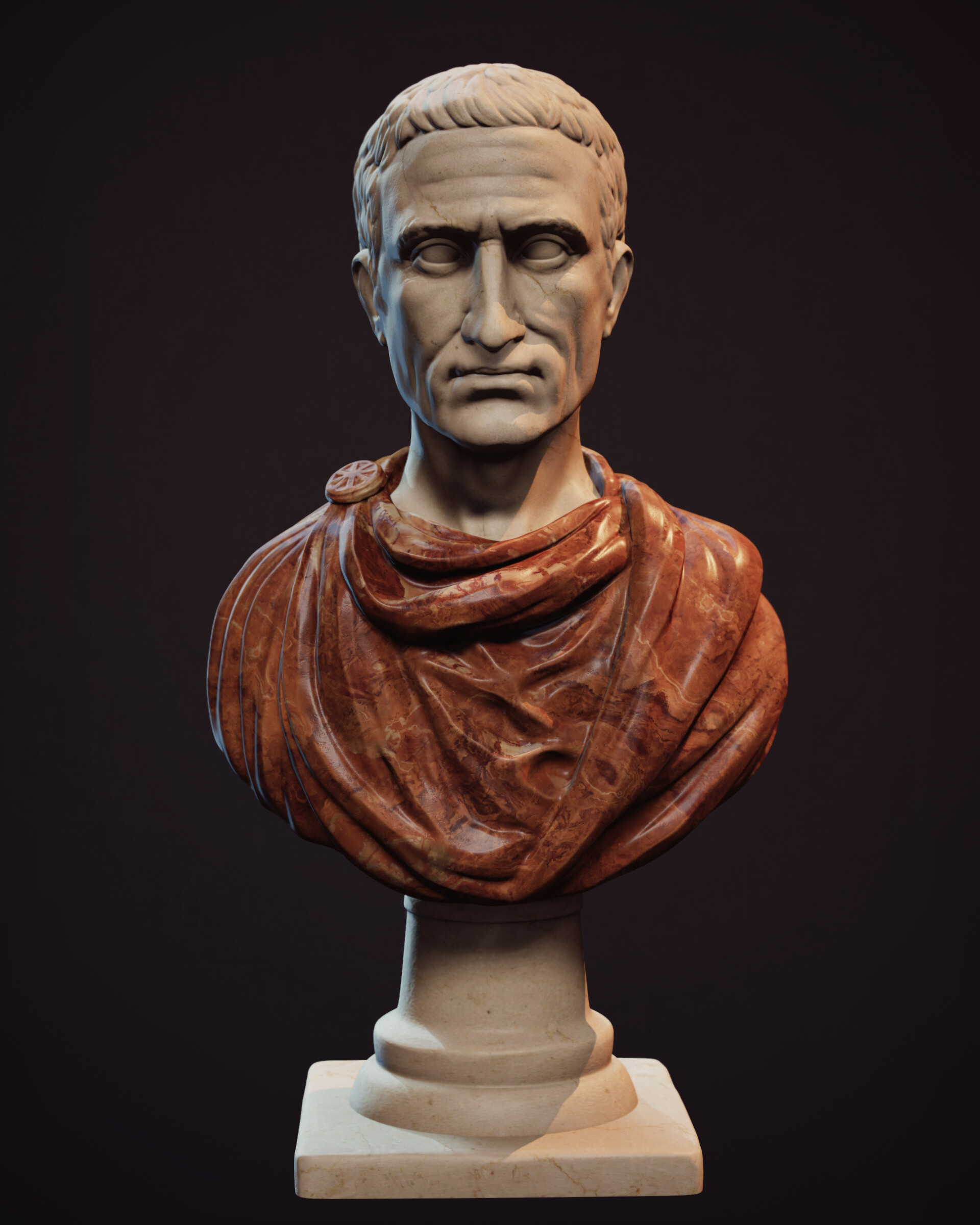 ArtStation - Roman Patrician - A Classical Portrait Study