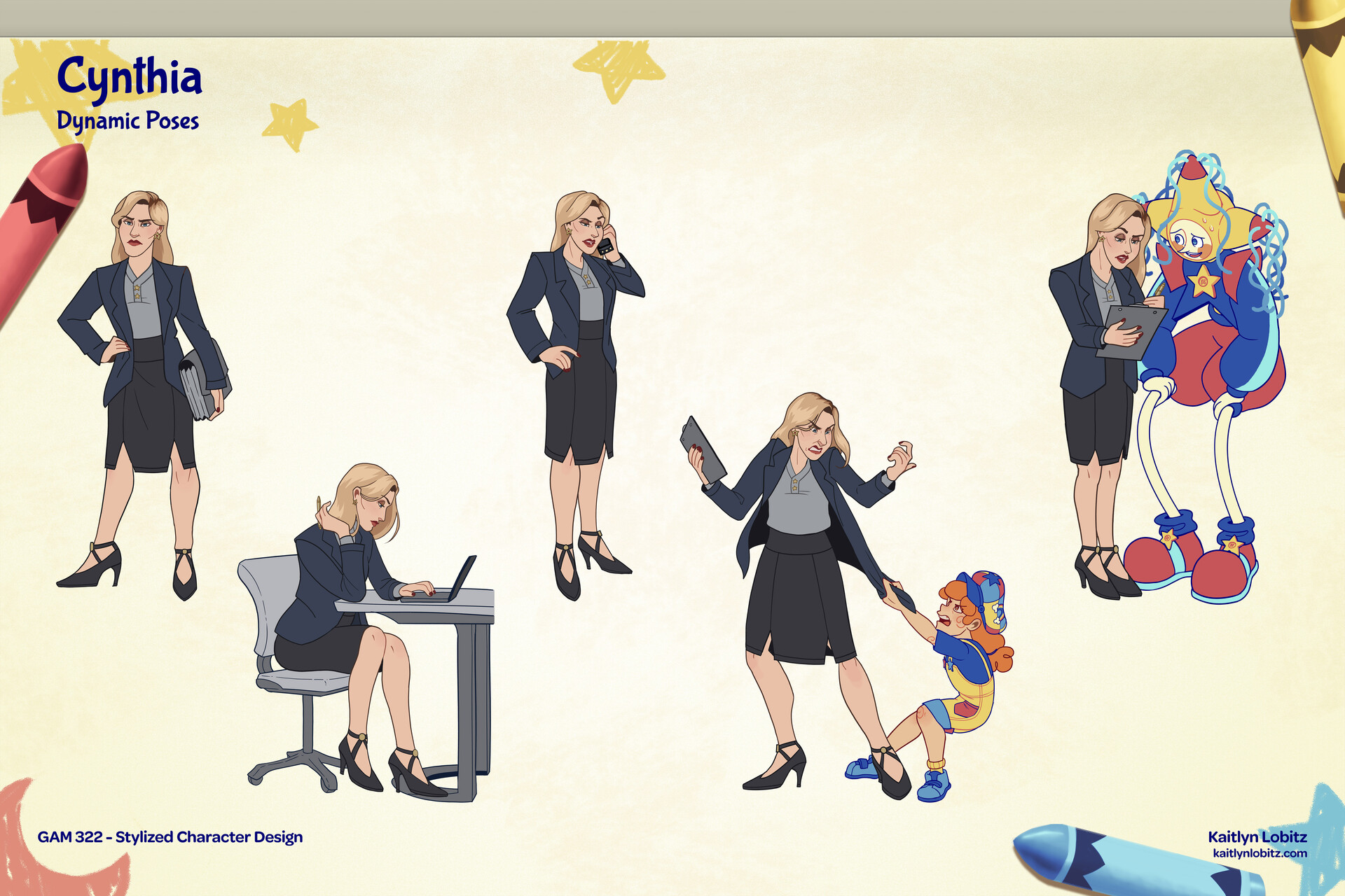 Kaitlyn Lobitz - Cynthia Character Pack