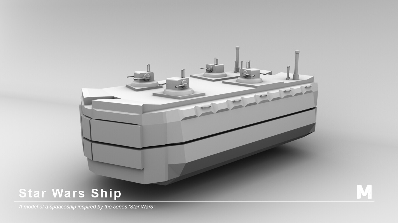 ArtStation - Star Wars Transport Ship