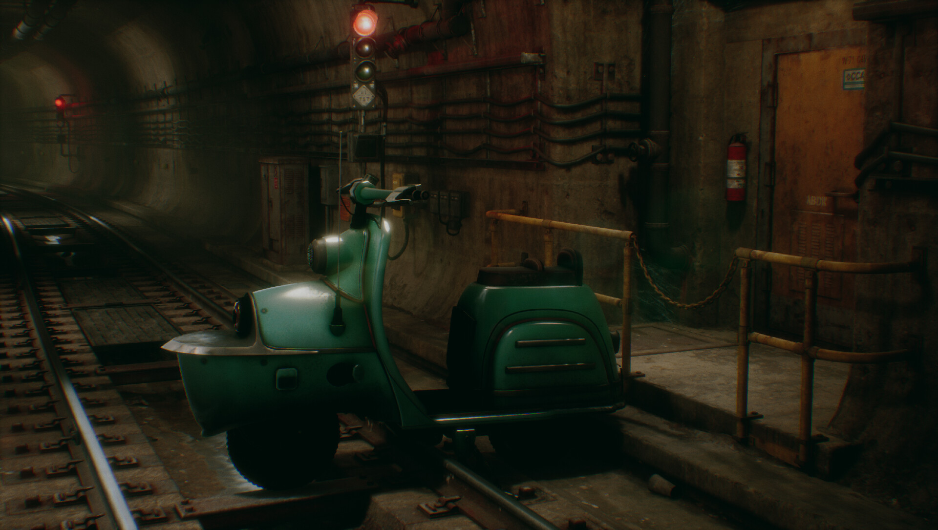 ArtStation - Wolfenstein Vespa Fan Art