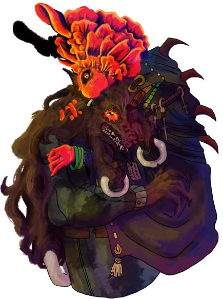 ArtStation - Wolf and Devil