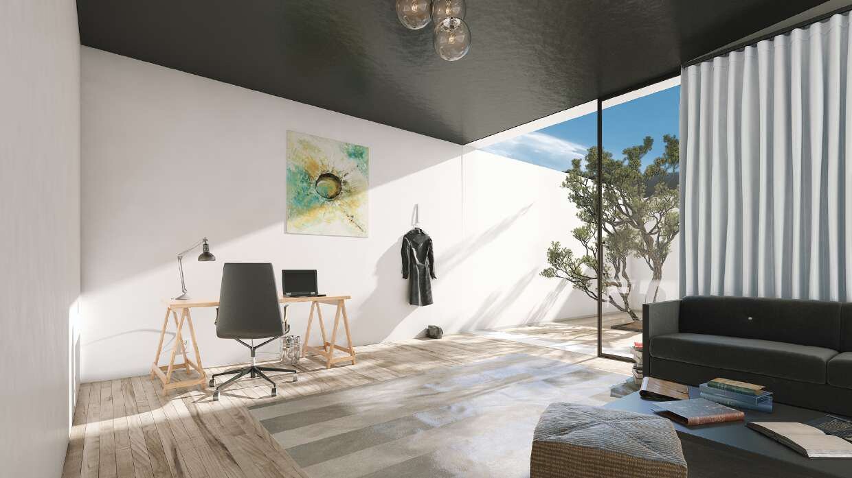 ArtStation - Visualization Architecture Room