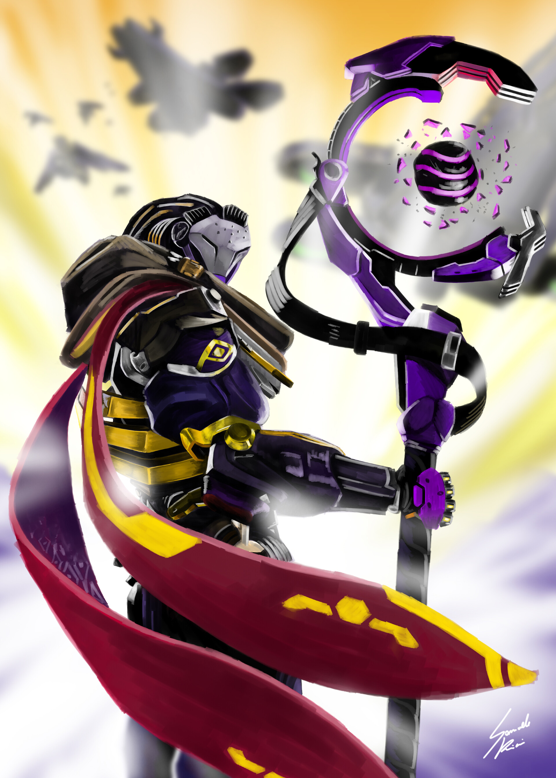 ArtStation - Ramattra Digital Illustration