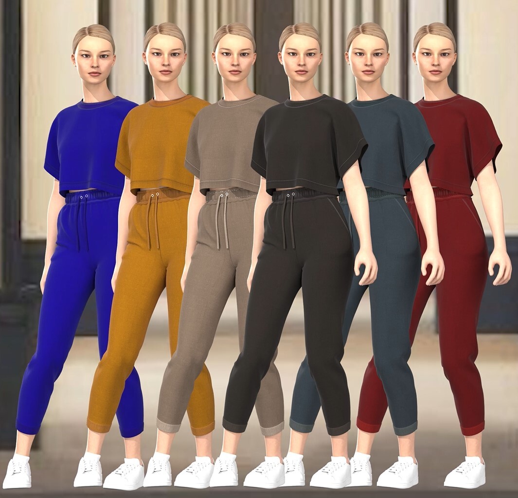 ArtStation - Suit of trinitka fabric. Marvelouse Designer / CLO3D