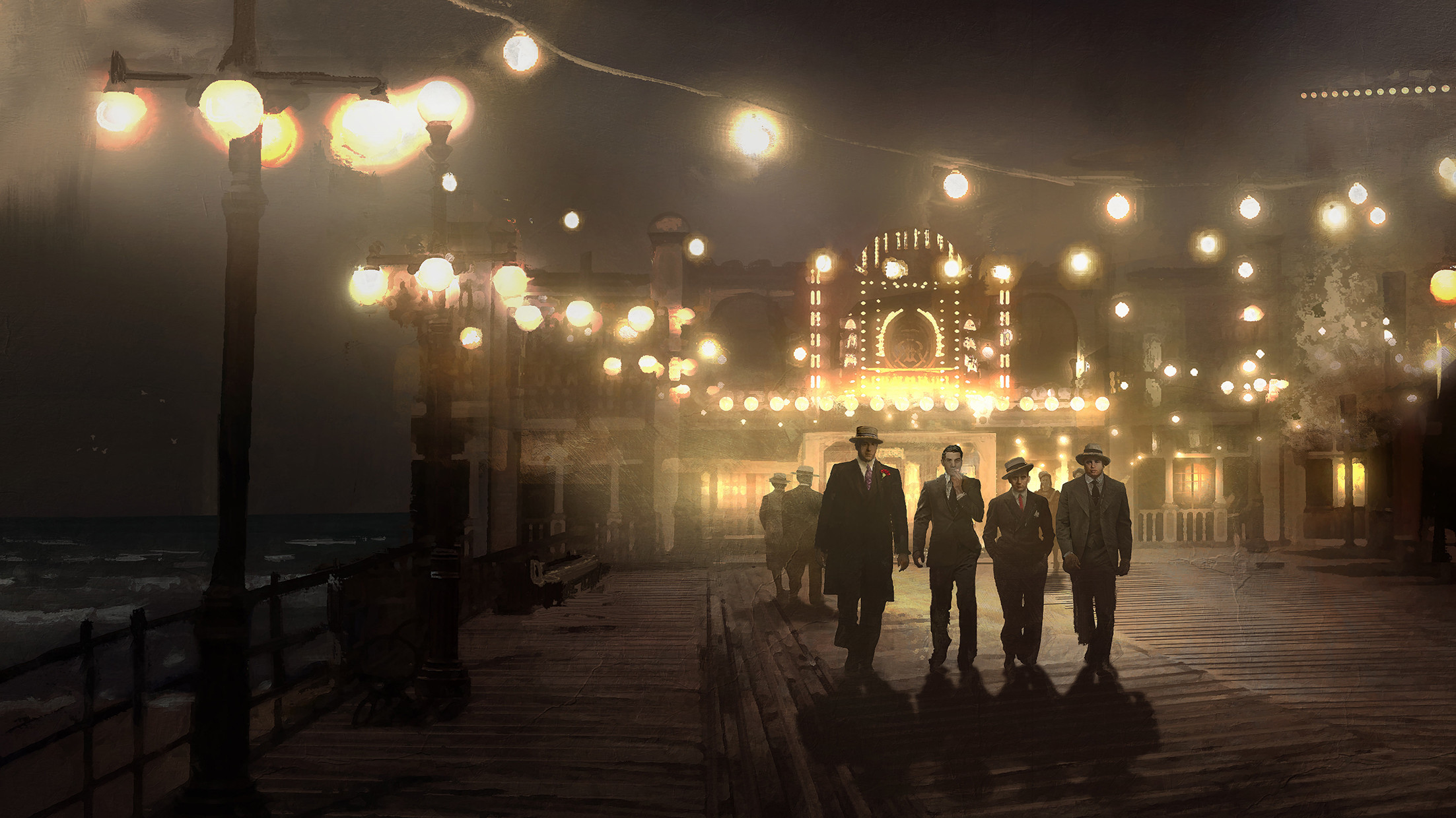 Joseph Feely - The Mobster Meyer Lansky documentary artwork