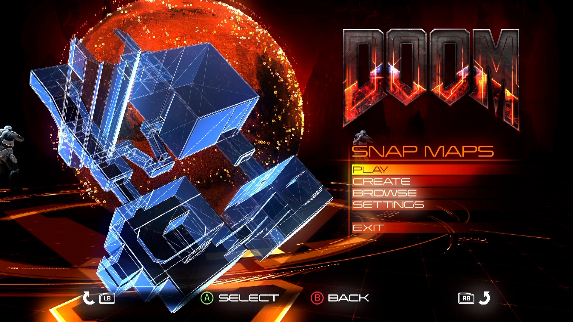 Danny Keys - DOOM UI Mockup 03