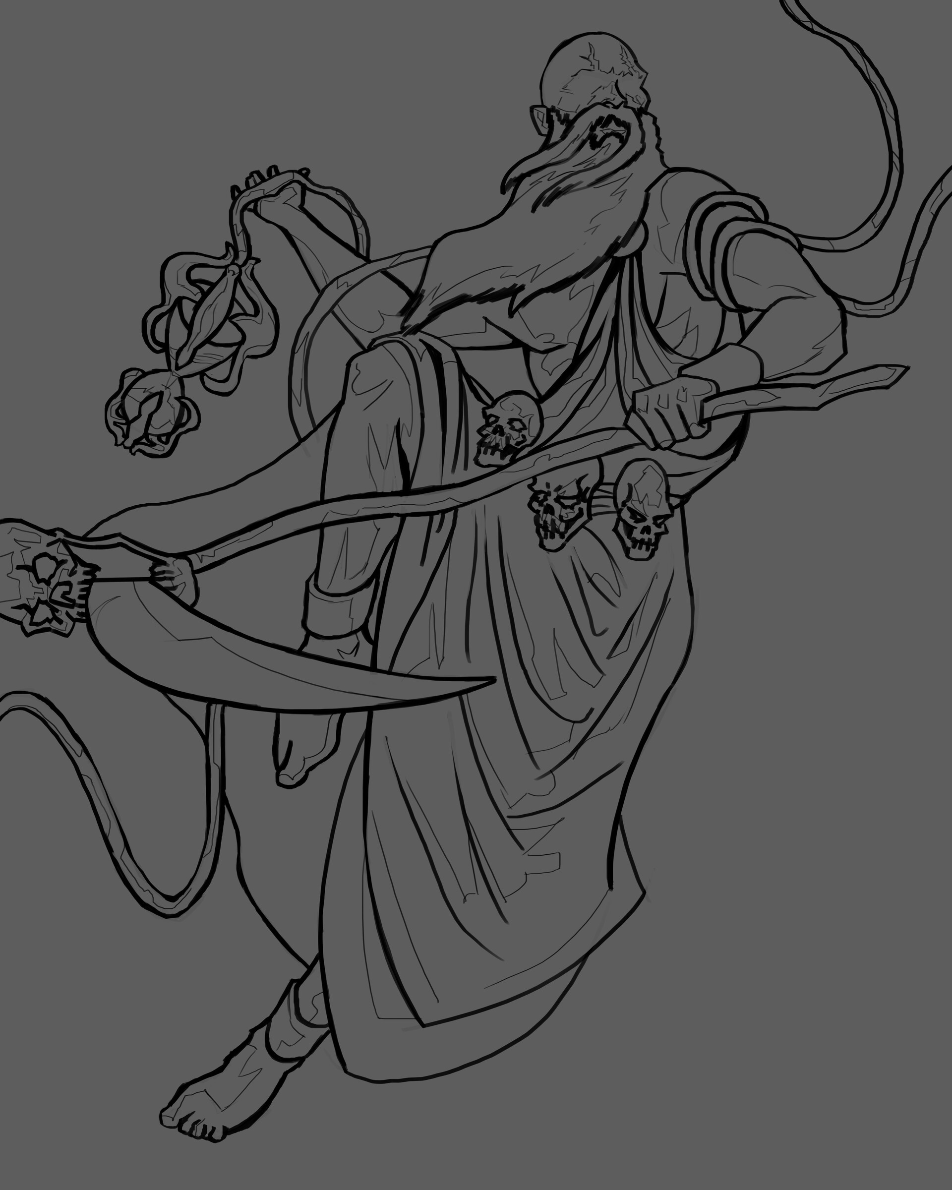 greek titan kronos coloring pages