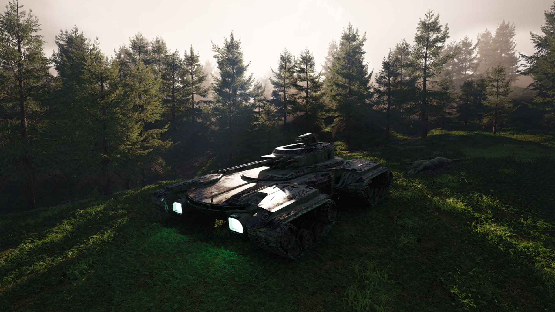 ArtStation - Futuristic Tank