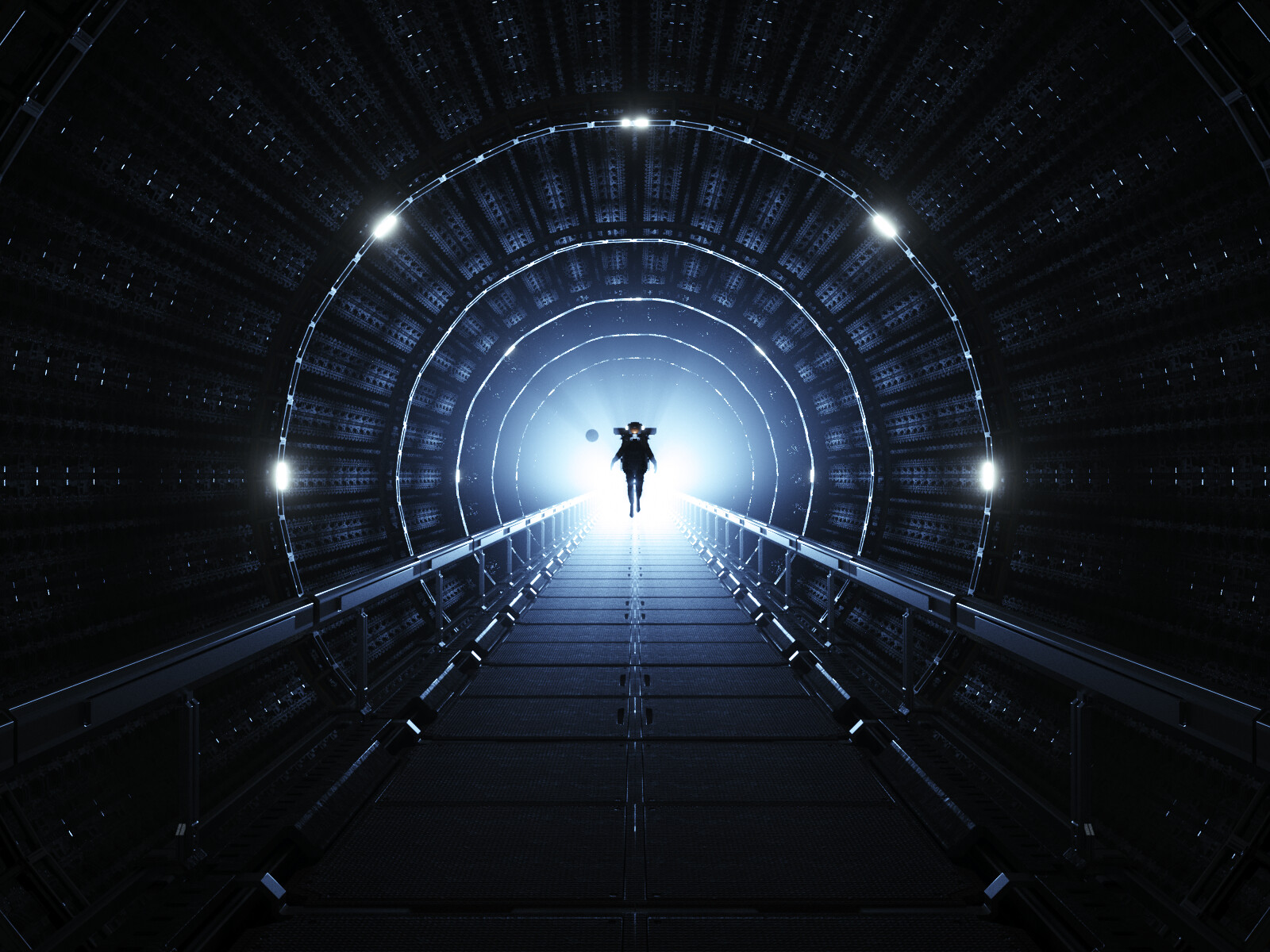 ArtStation - Sci-fi tunnel