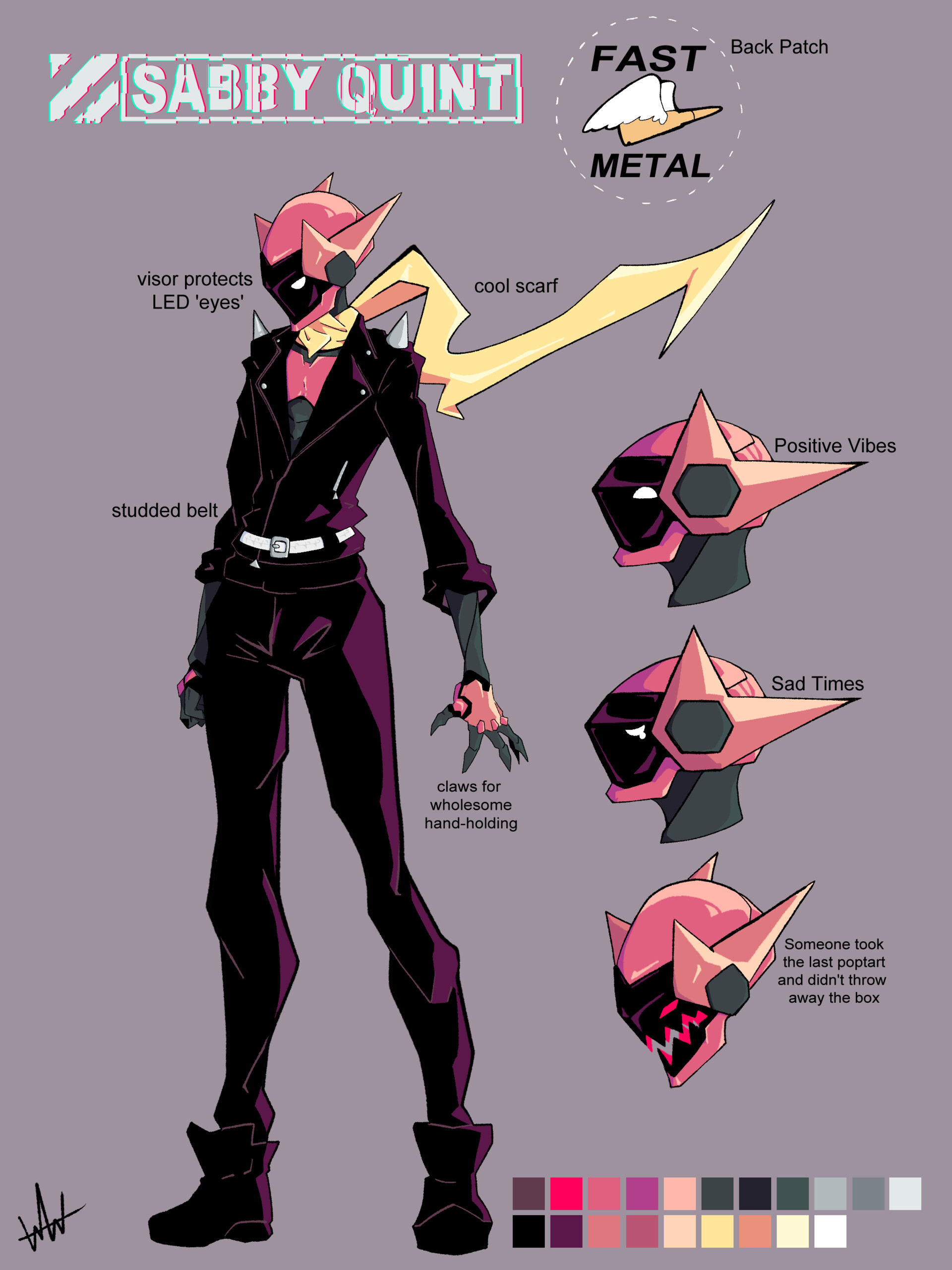 ArtStation - Sabby Quint Reference Sheet