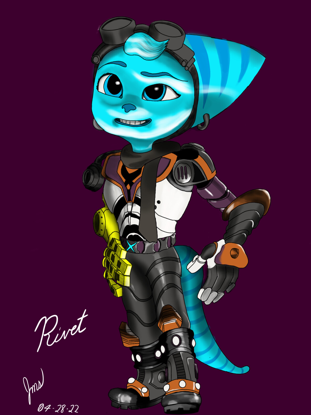 Joshua Strzelewicz - Rivet Fanart Project