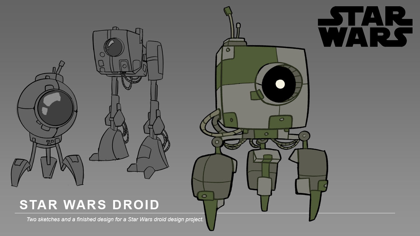 ArtStation - Star wars droid
