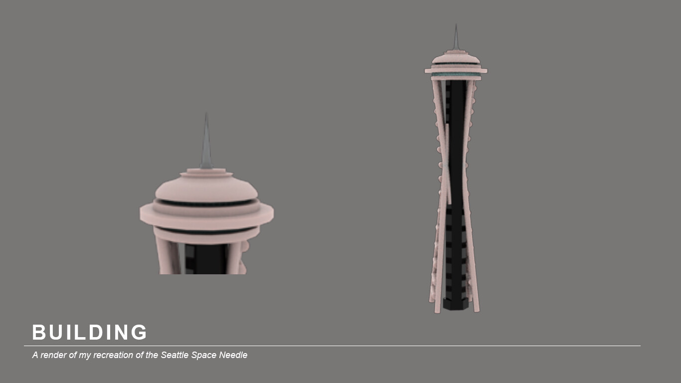 ArtStation - Space needle