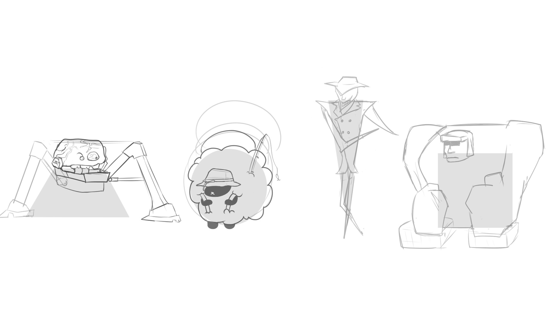 Alex León - Character desing concept