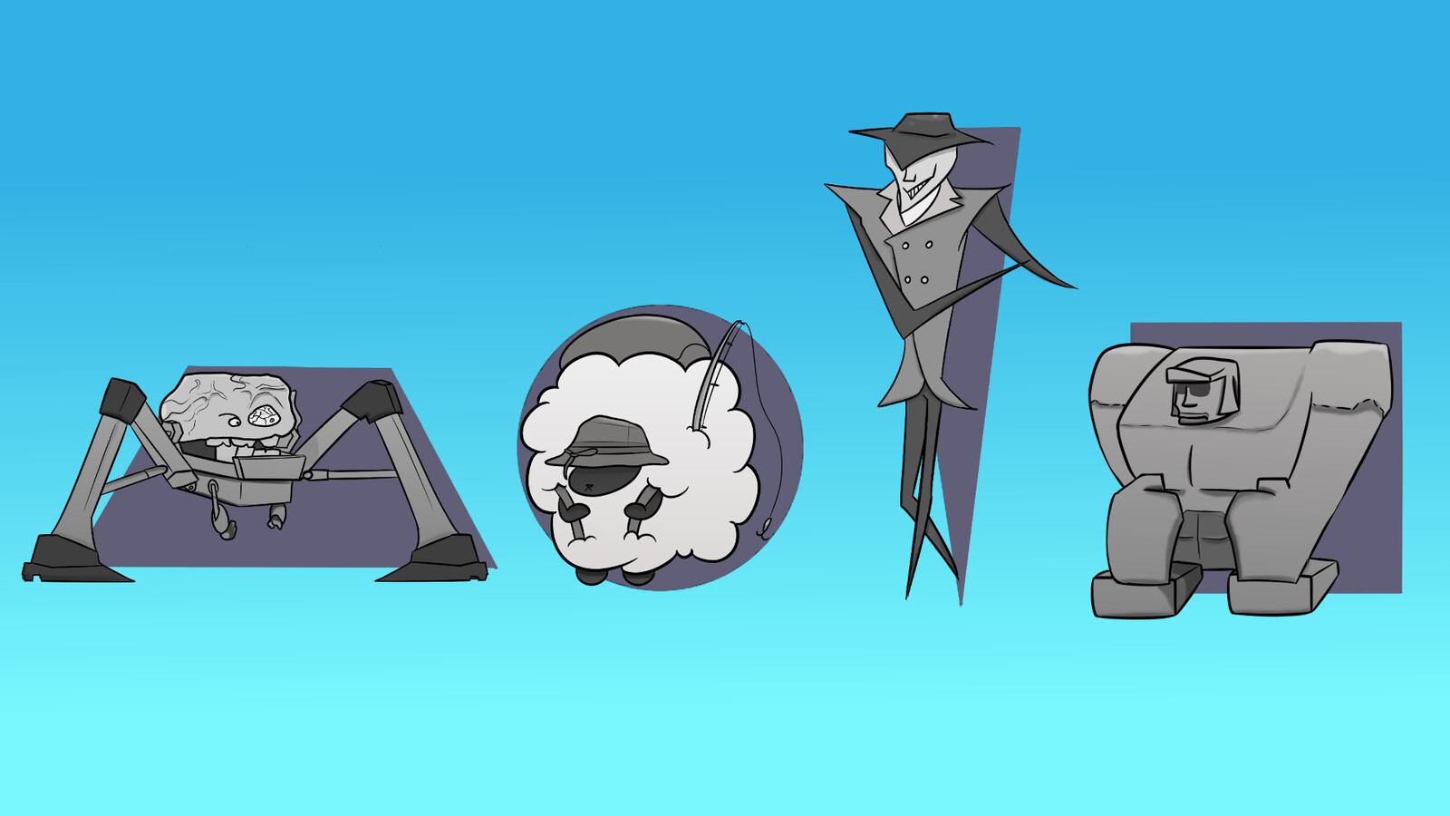 Alex León - Character desing concept