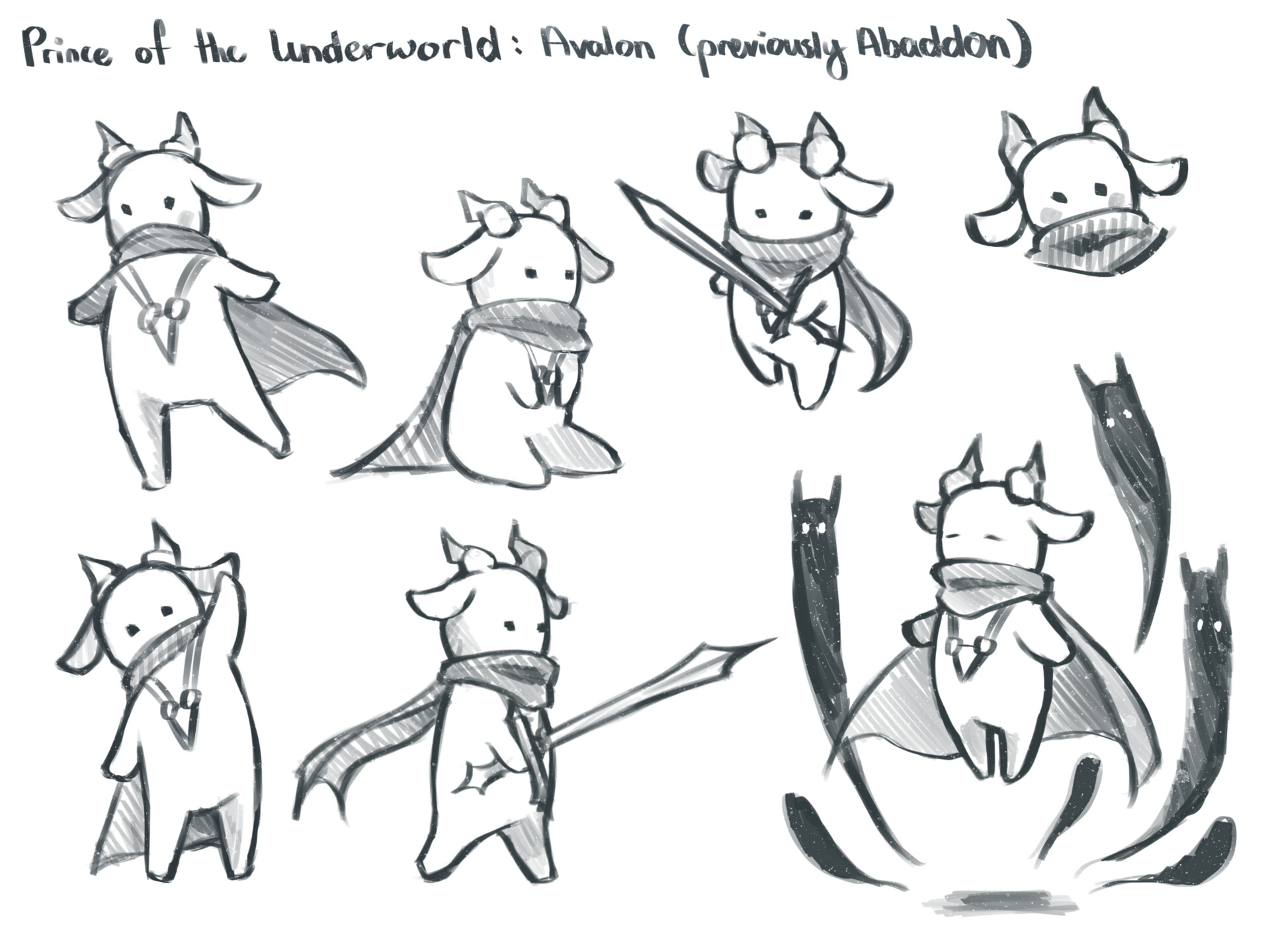 Amor - Character Designs