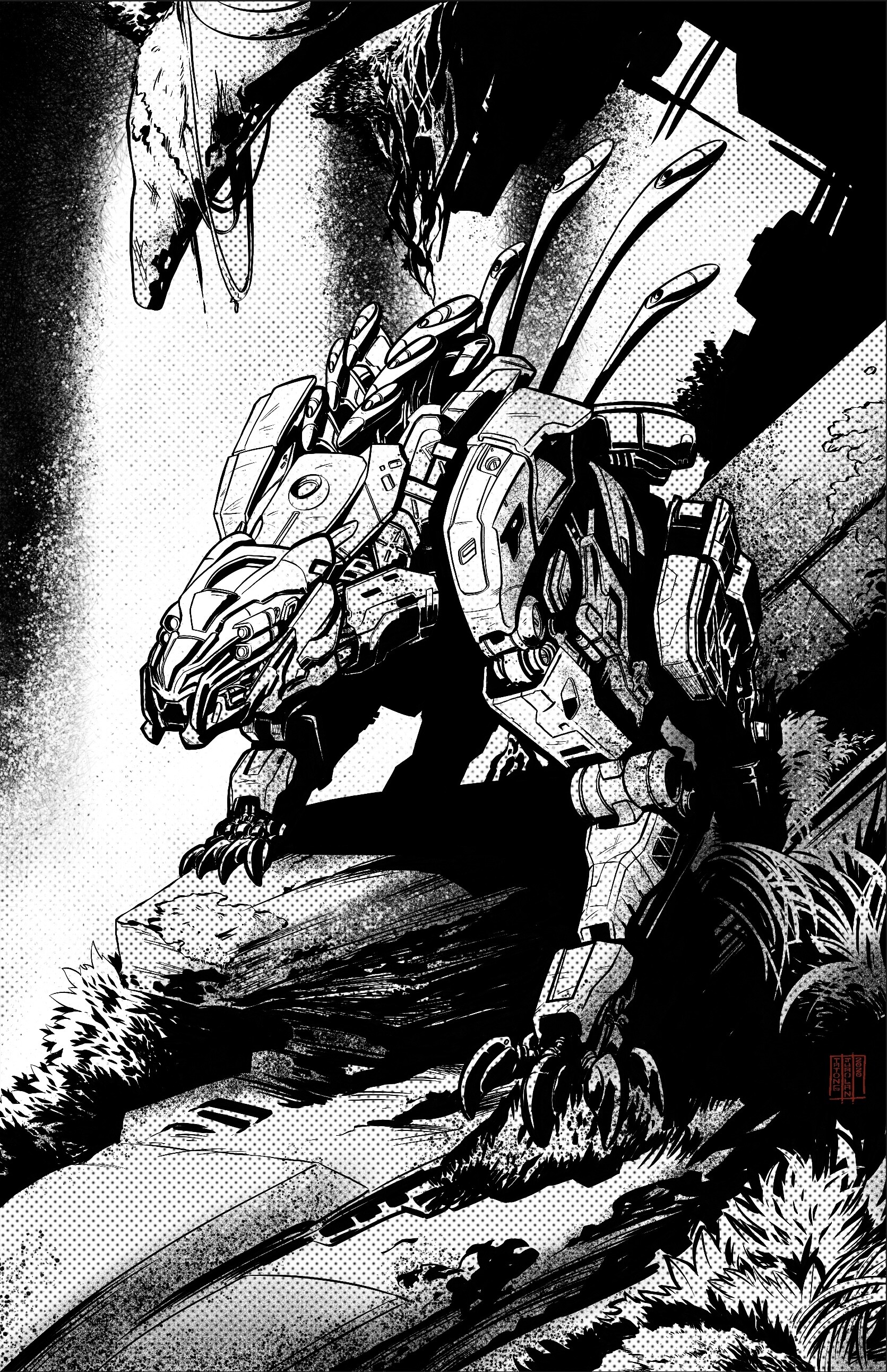 ArtStation - Horizon Zero Dawn: Sawtooth