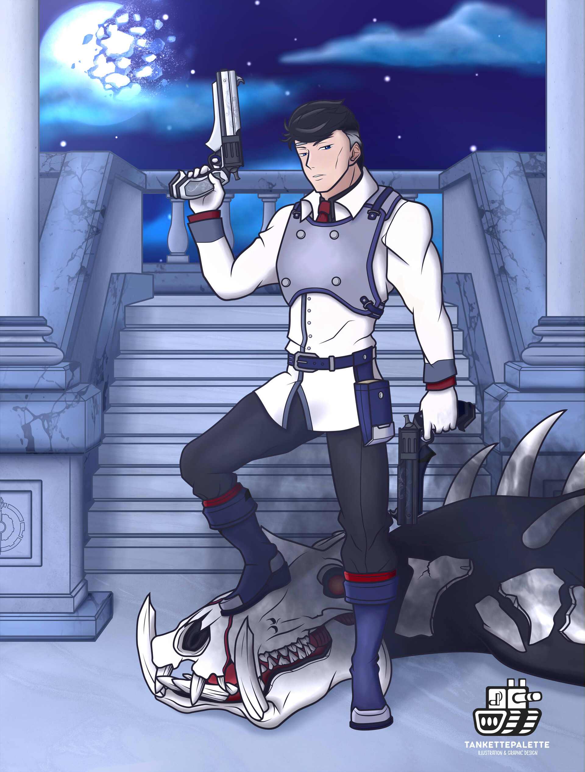 ArtStation - James Ironwood the General of Atlas