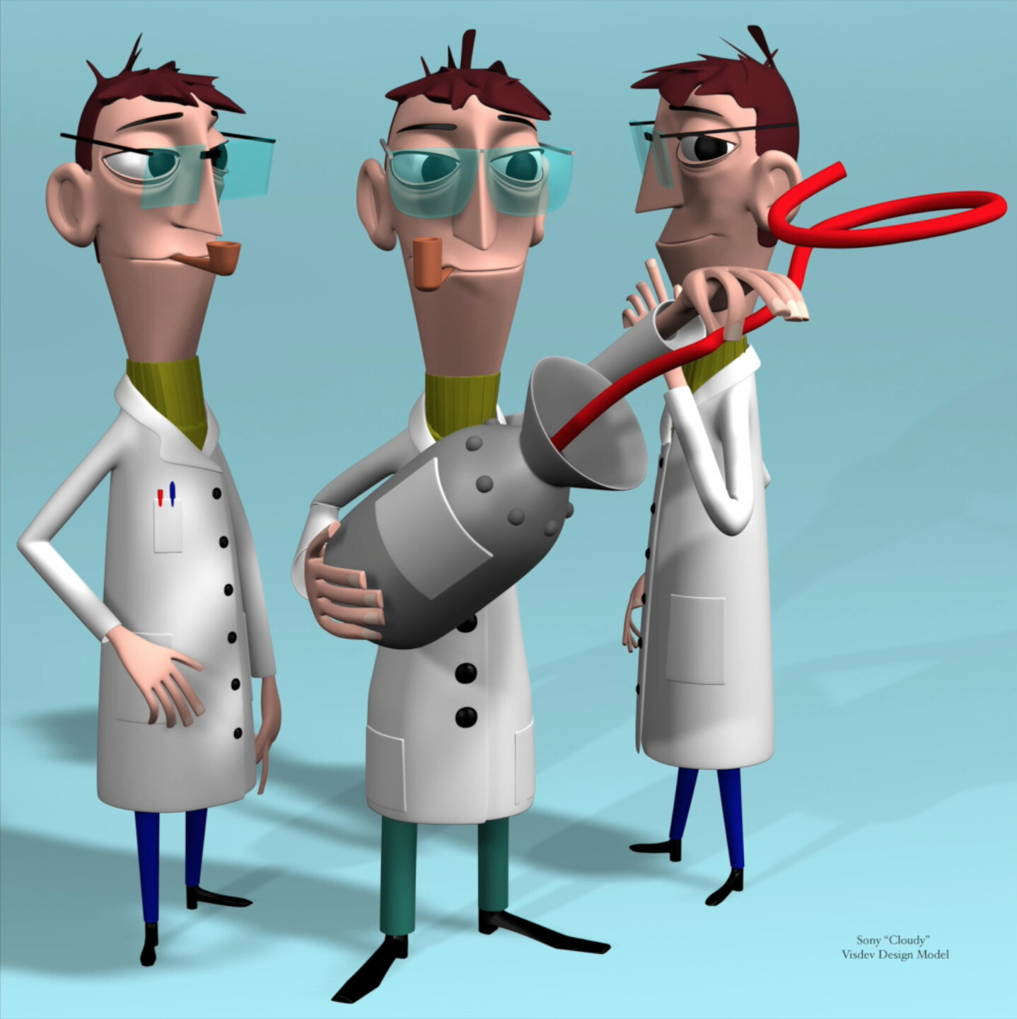 Cloudy With A Chance Of Meatballs Character Design