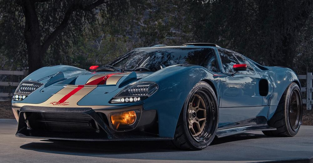 ArtStation - The Most Unique Ford GT