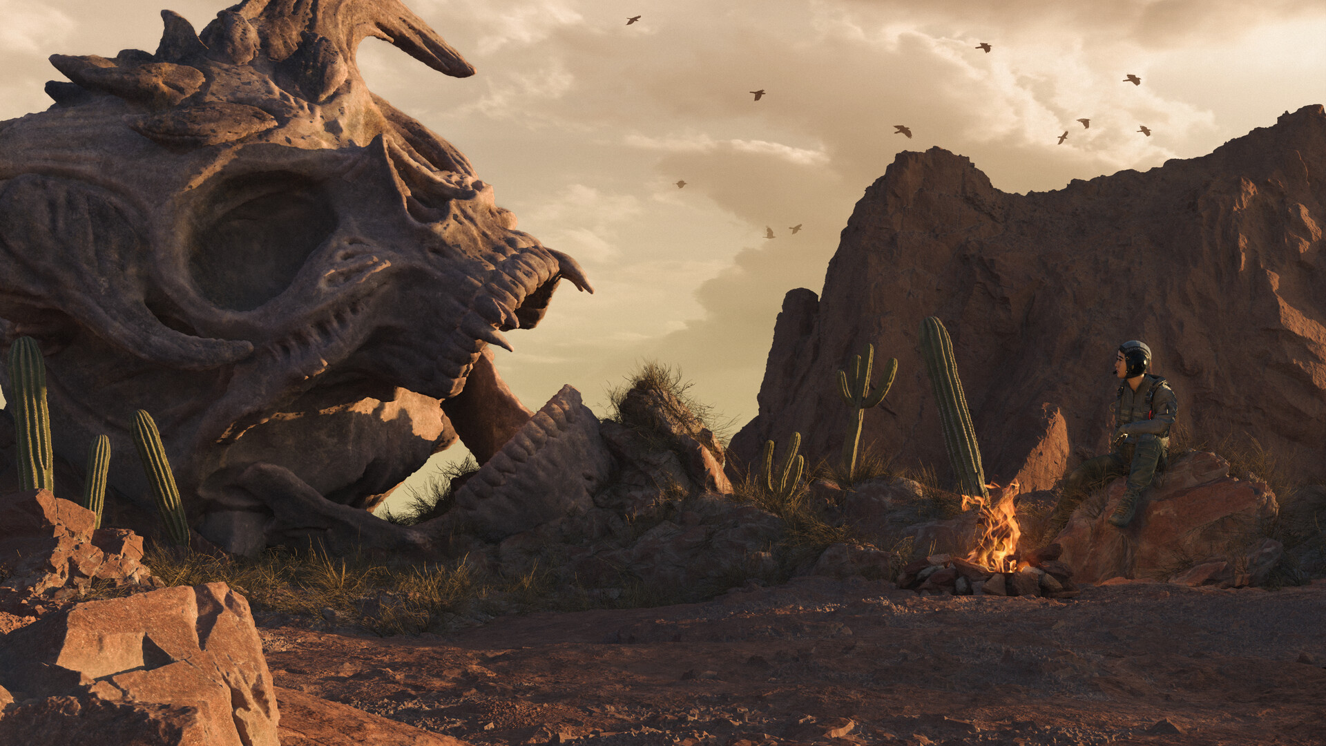 ArtStation - Fallen Giant