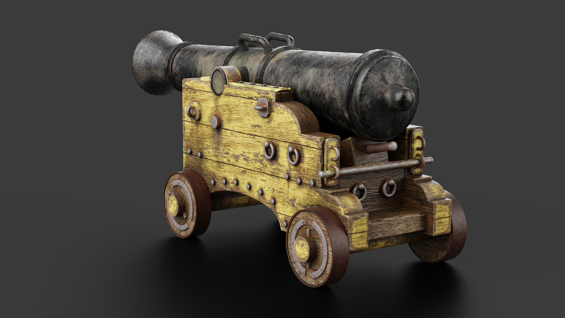 Jan Michael (Mik) Santos - Medieval Culverin Cannon