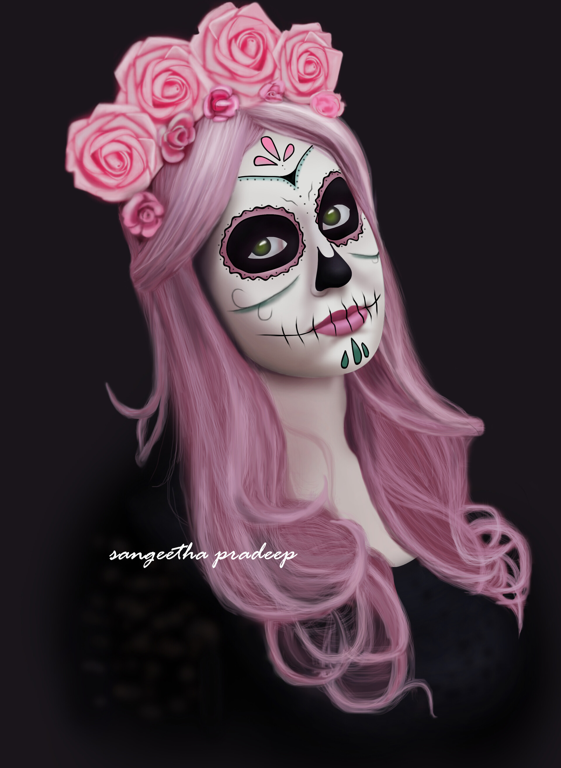ArtStation - sugar skull