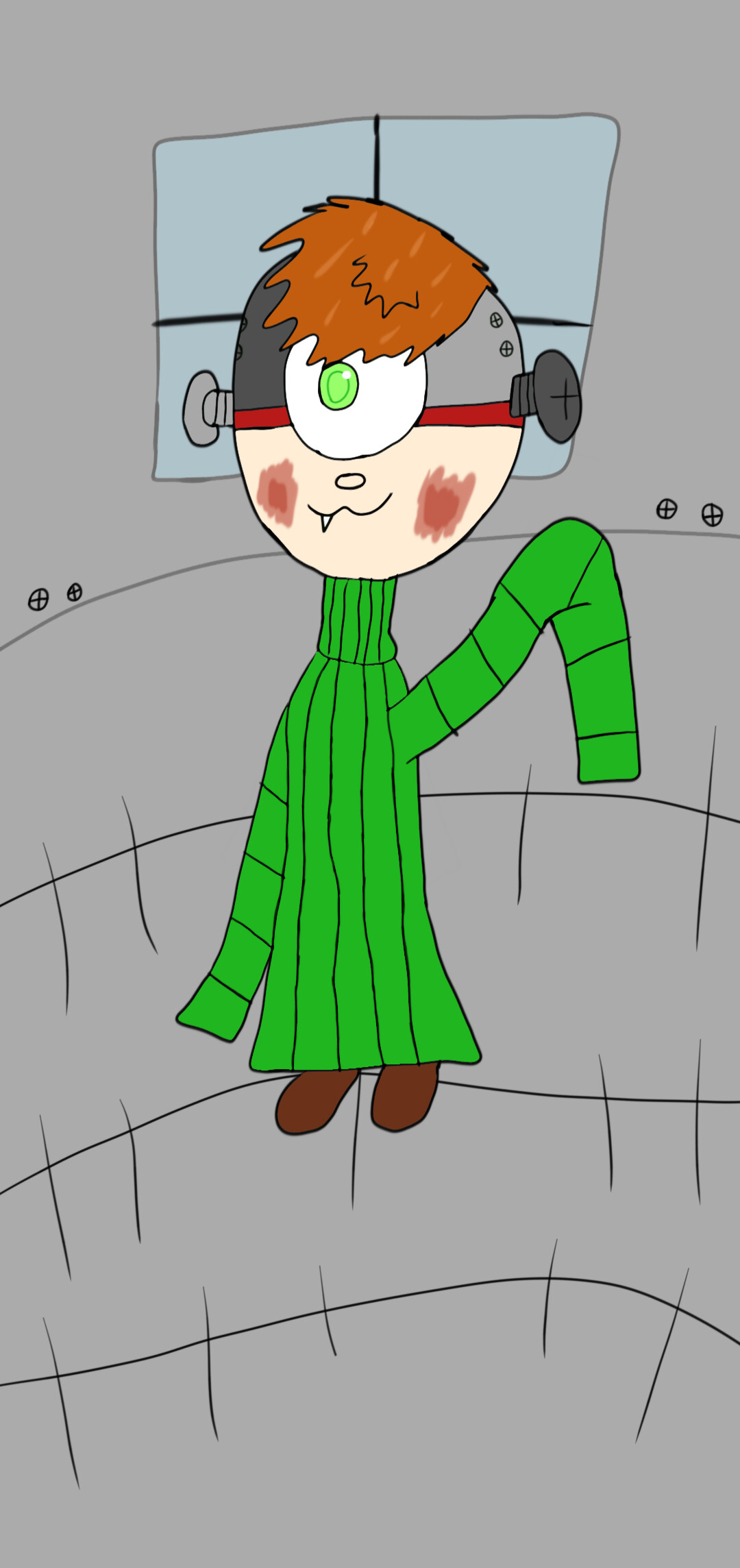 ArtStation - Cyclops Cyborg boy!